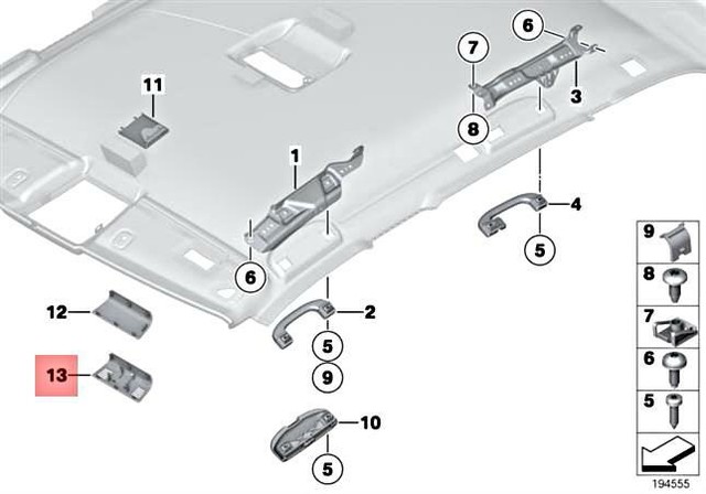 BMW 51447130759 Genuine OEM Factory Original Front Cover for sale ...
