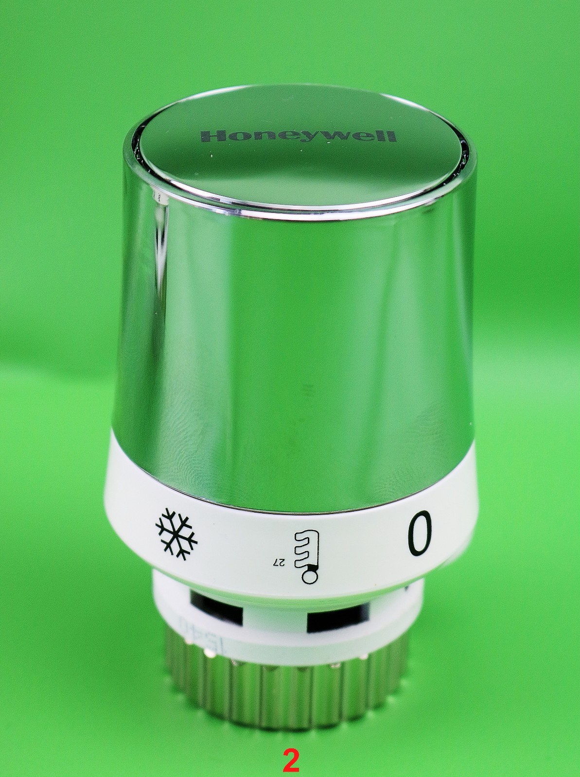 Honeywell Replacment TRV Head Sensor M30 x 1.5 Connection Chrome White ...