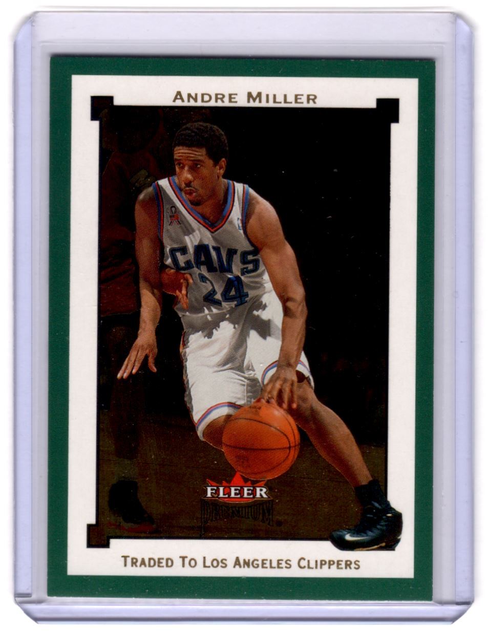 2002-03 Fleer Premium Emerald Andre Miller #EM52 231/300 Los Angeles ...
