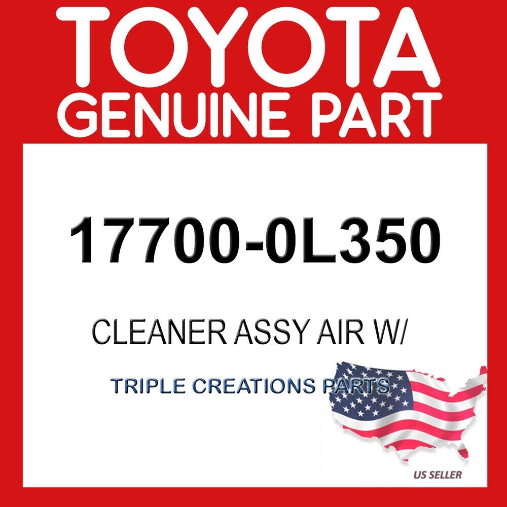 Toyota Genuine 177000L350 Cleaner Assy Air 17700-0L350 OEM | eBay