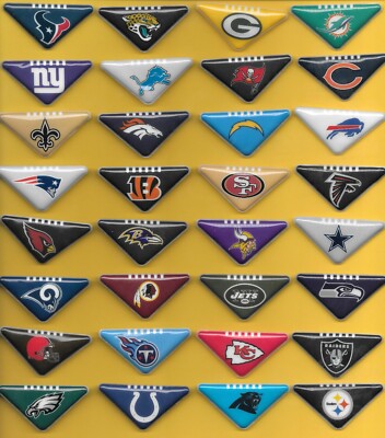 NFL Tabletop Footballs - Pick Your Team - Flick It - Licensed Gumball ...