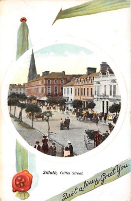 CRIFFEL STREET SILLOTH CUMBERLAND POSTCARD c.1900'S NICHOLSON & CARTNER ...