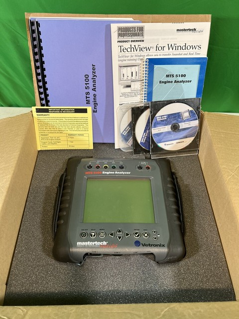 Vetronix Corp MTS 5100 Engine Analyzer Mastertech Series P/n-02002721 ...