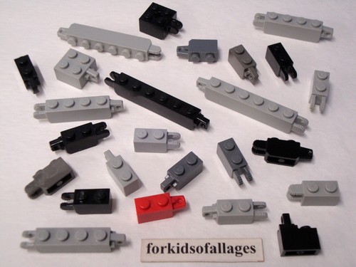 Bulk Lego Hinge Pieces Lot: 25 Locking Joint Bricks Hinges | eBay