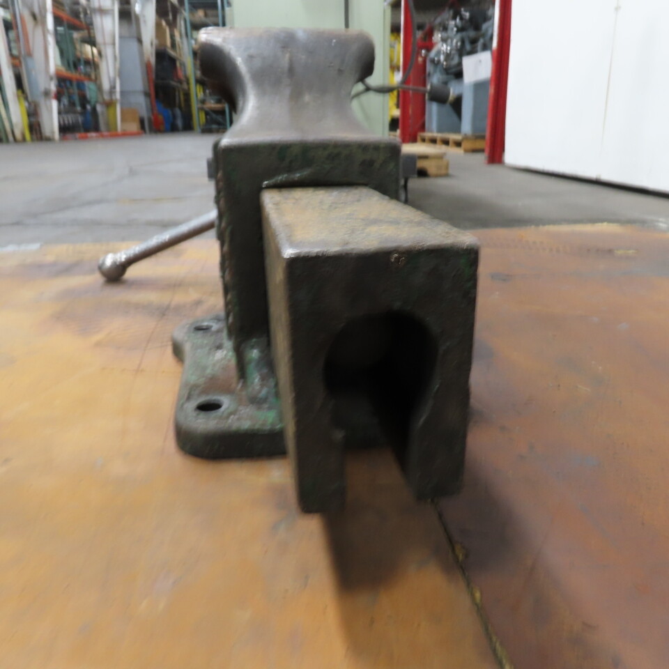 Hollands 16H 6" Jaws x 11" Open Heavy Duty Stationary Bench Vise USA | eBay