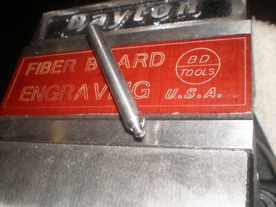1/4 DIA.DIAMOND DRAG ENGRAVING BIT, STAINLESS BODY,TAIG,SHERLINE, CNC ...