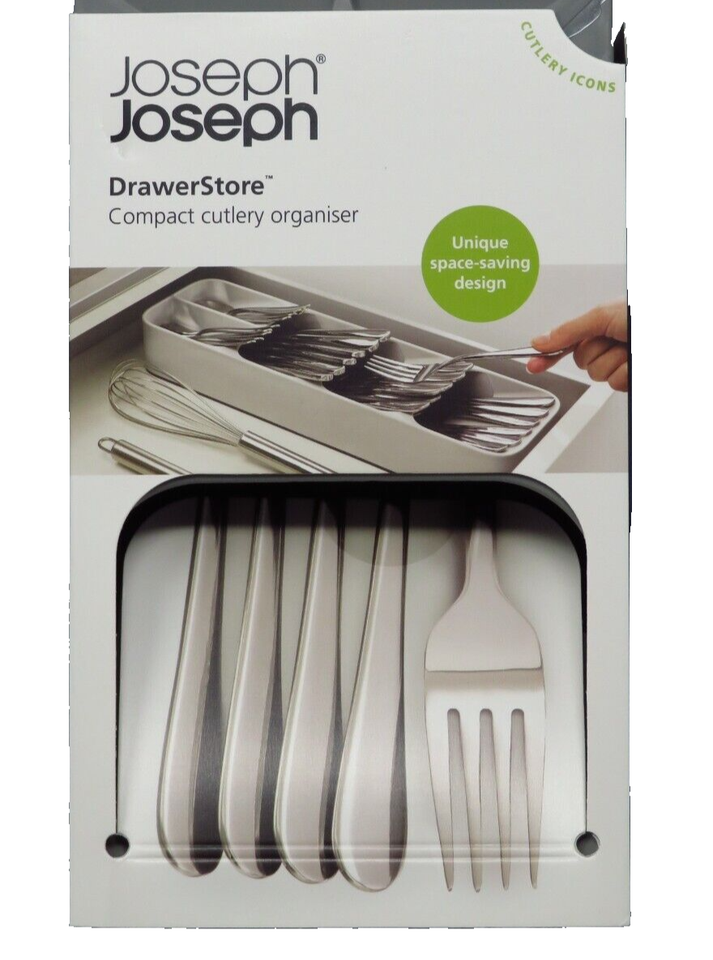 New Joseph Joseph Compact Kitchen Utensils drawer Organizer Silverware ...