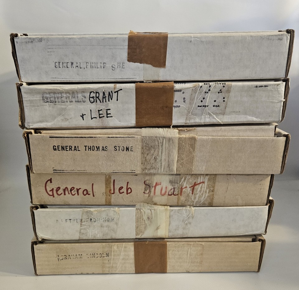 6 Rare "The American Civil War Plate Collection" 9.25" Plates See Pics ...
