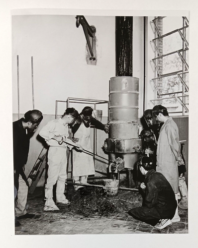 1961 Boston MA Oil Burner Furnace Tapping Out Training Iranians VTG ...