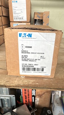 Eaton FD3040L Circuit Breaker | eBay
