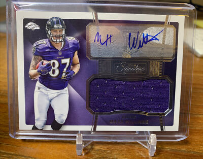 MAXX WILLIAMS 2015 PANINI DONRUSS SIGNATURE SERIES ROOKIE PATCH AUTO ...