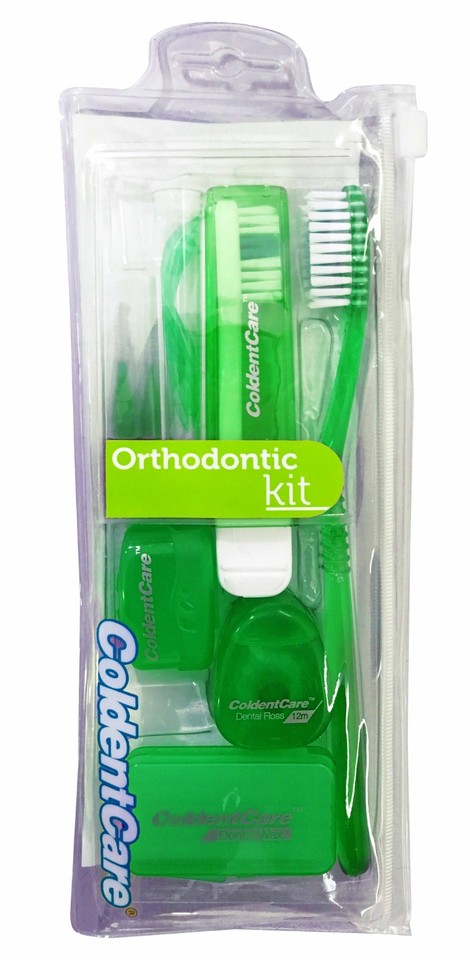 9 Orthodontic KIT Patient Oral Care Cleaning POUCH K147 Kit USA Seller ...