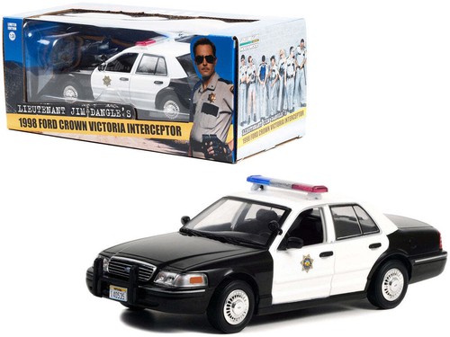 1:24 Reno 911 -- 1998 Ford Crown Victoria Police Car Jim Dangle ...