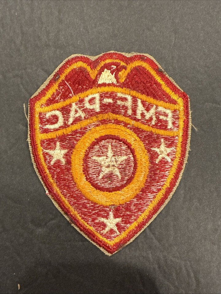 WWII USMC Marines FMF pAC Supply Patch | eBay