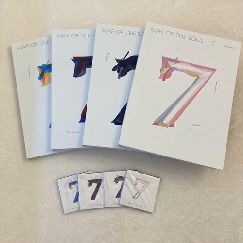 BTS Map of the Soul 7 The Journey Album 4 Forms Set Complete From Japan ...