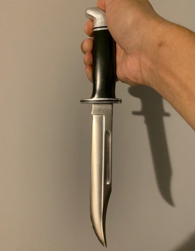 Ghostface scream “Large Full size Plain Version” Steel knife prop | eBay