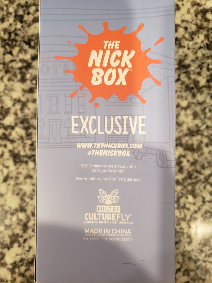 Nick Box Culturefly Exclusive Hey Arnold! Bobble Head Set; Arnold ...