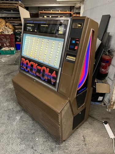 ROCKOLA 484 VINYL JUKEBOX FULLY SERVICED in HULL plays 45's | eBay UK