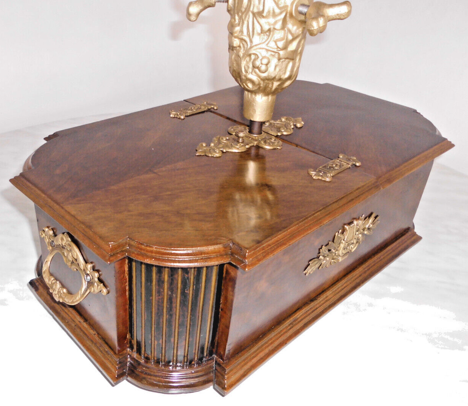 Christmas Kalliope Tree Stand Discs Music Box Automaton ...