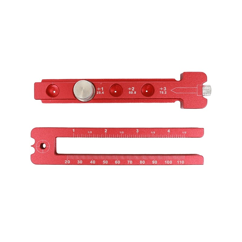 1 PCS Adjustable Metal Drawing Round Ruler Drawing Circle British5782 ...