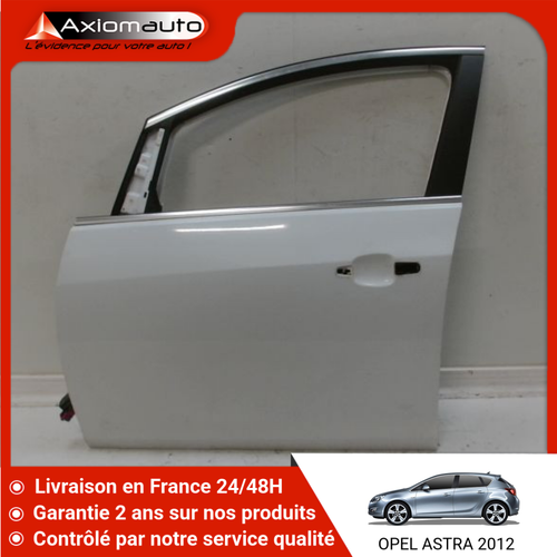 🇫🇷 PORTE AVANT GAUCHE OPEL ASTRA IV Phase 1 (J) 2010-2012 ♻️ 13330765 ...
