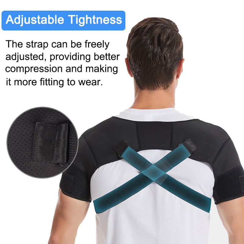 Shoulder Brace Support Torn Rotator Cuff AC Joint Compression Sleeve ...