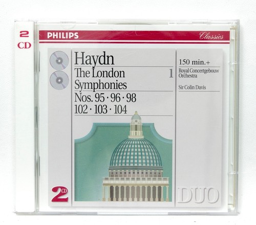 SIR COLIN DAVIS ⸺ HAYDN symphonies nos.95 96 98 102 103 104 ⸺ PHILIPS ...