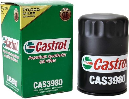 Castrol CAS3980 20,000 Mile Premium Synthetic Oil Filter | eBay