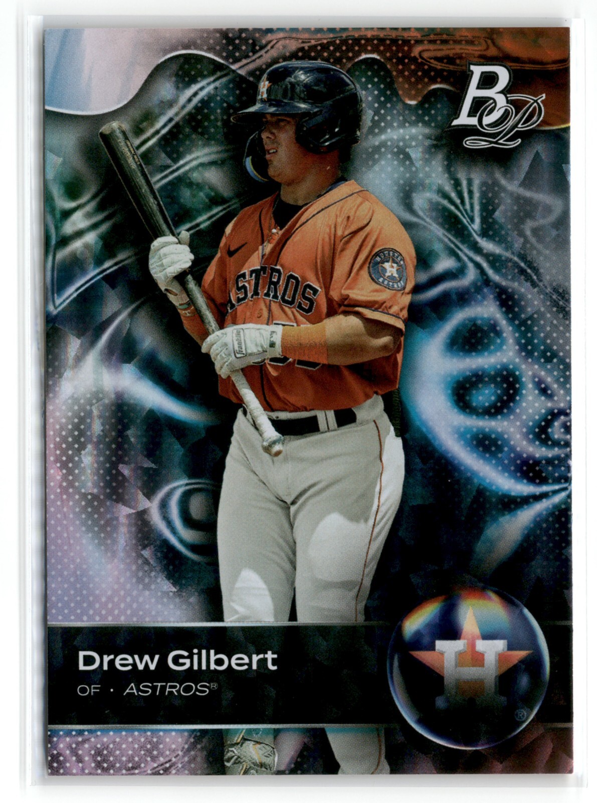 2023 Bowman Platinum - Top Prospects Ice Foil #TOP-70 Drew Gilbert (RC ...