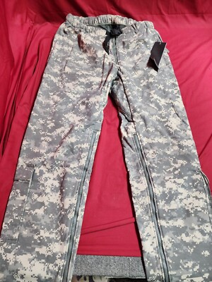 Massif Elements Softshell FR Pants Size LARGE REGULAR ACU Camo IWOL | eBay