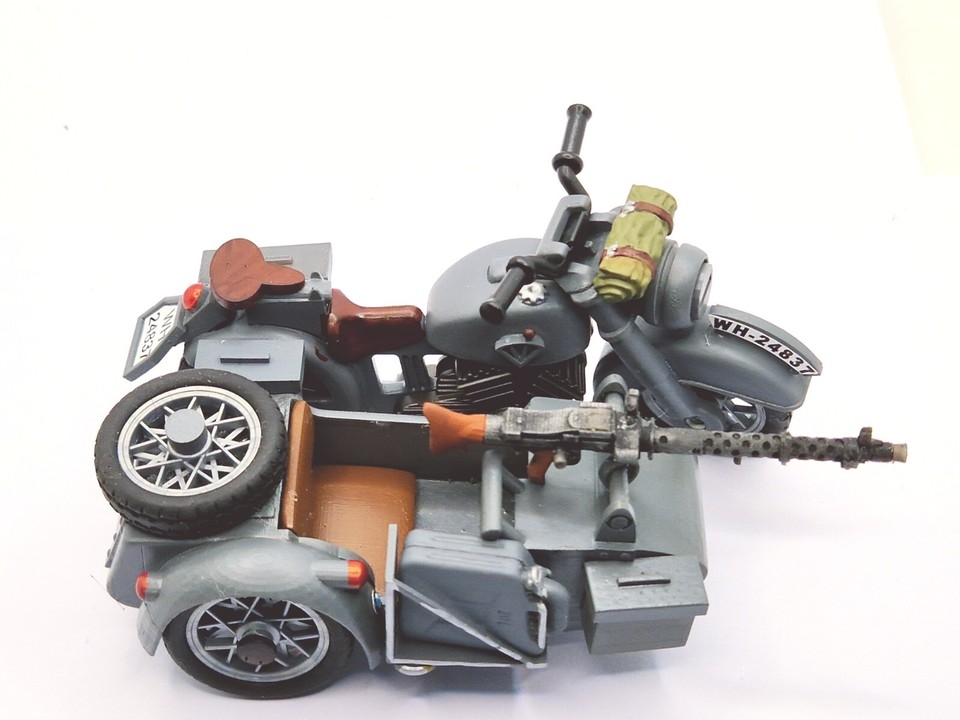 Custom WW2 MOTO BMW R75 + SIDECAR EJERCITO ALEMAN GUERRA MUNDIAL ...