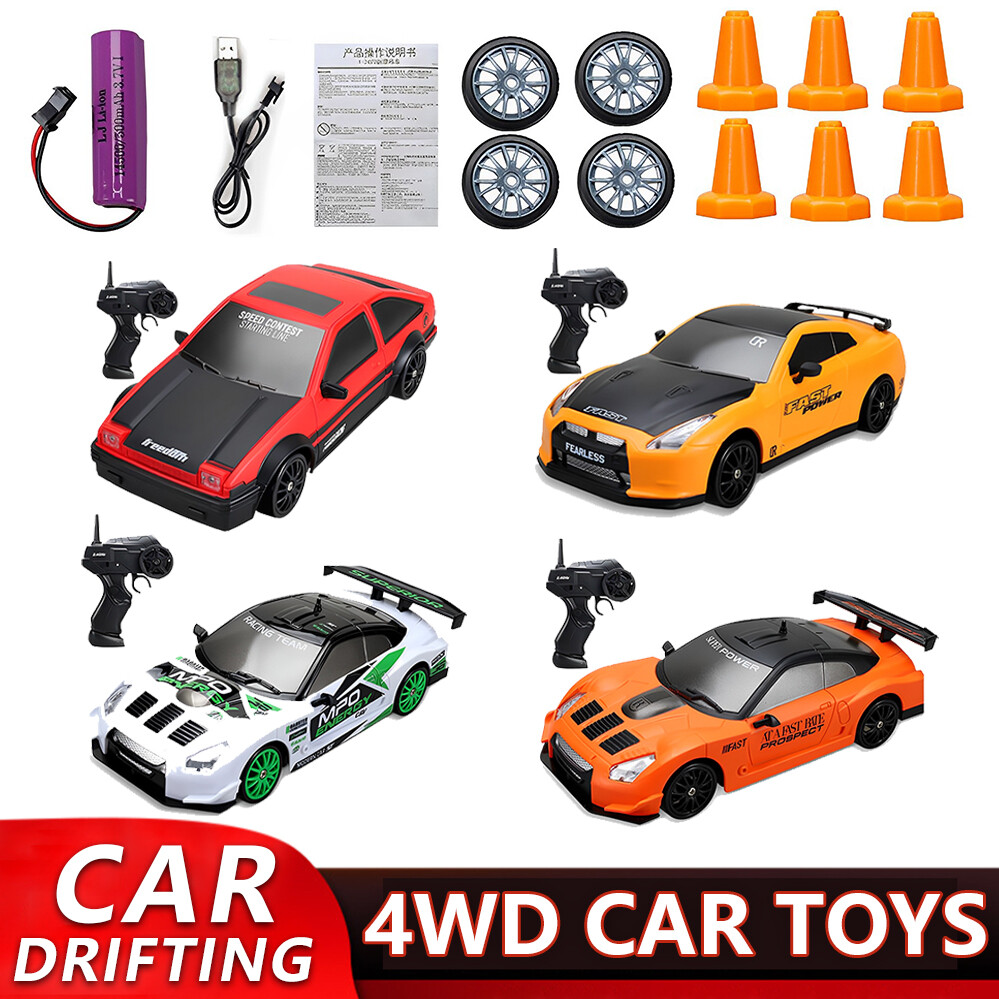 1:24 RC Race 4WD 2.4Ghz High Speed Remote Control Drift Racing Sport ...
