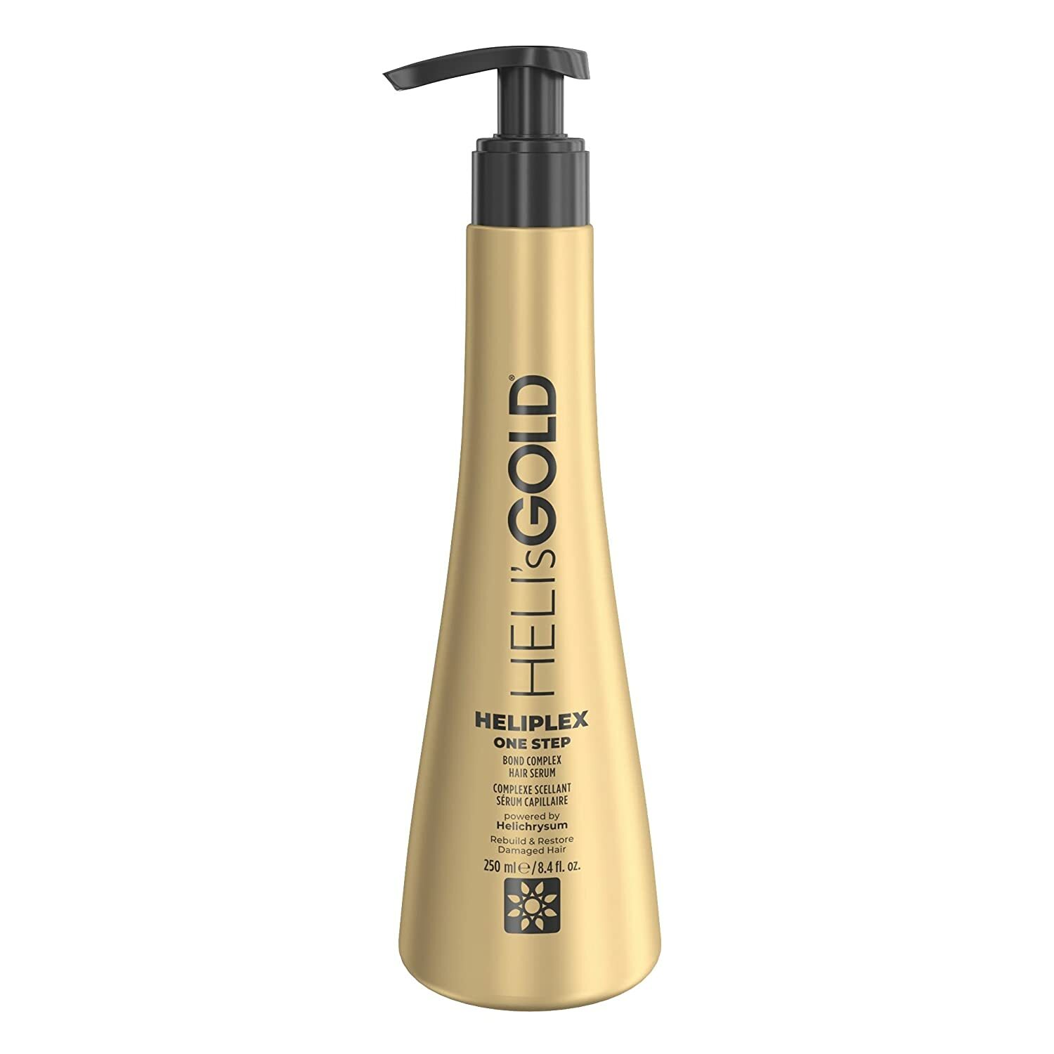 Heliplex One Step Bond Complex Hair Serum Helis Gold 8.4 oz Rebuilds ...