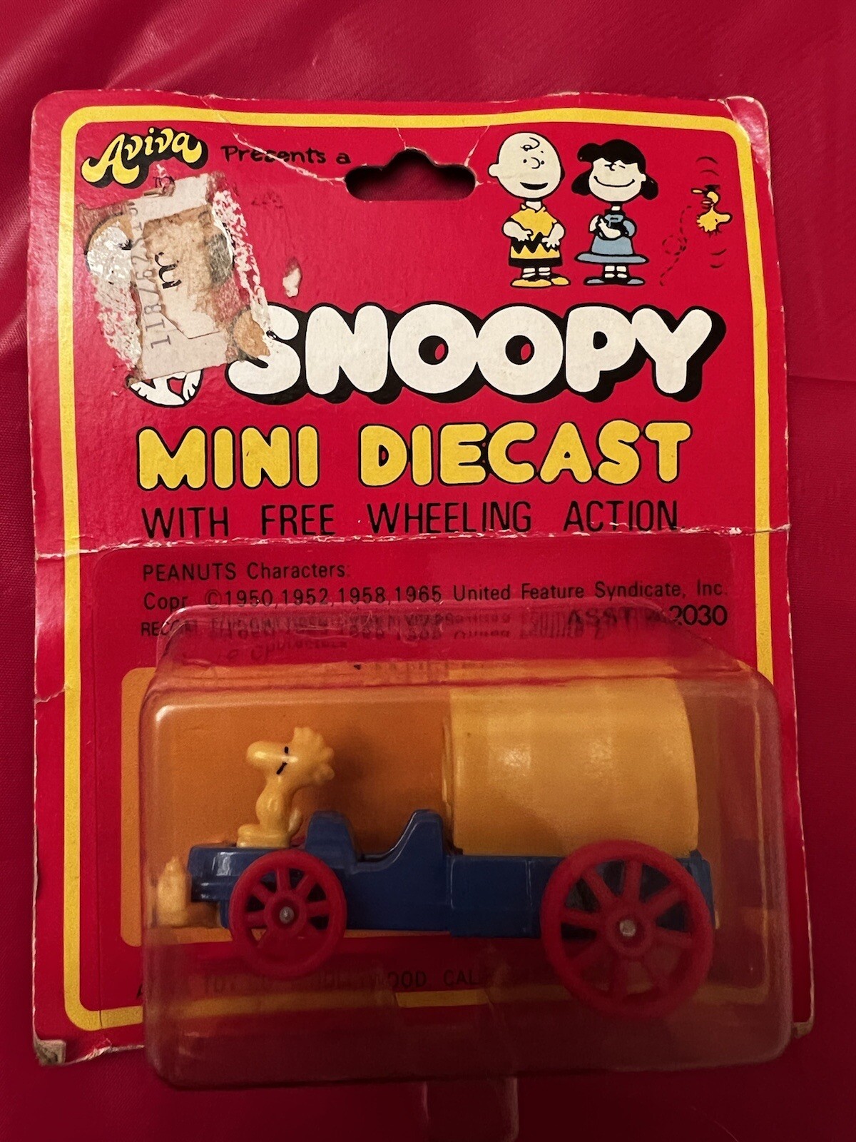 SNOOPY MINI DIECAST BY AVIVA * VINTAGE * RARE | eBay