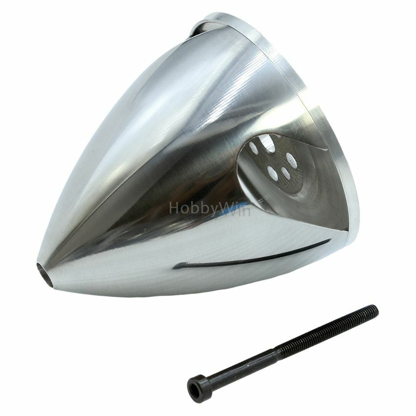 3 Bladed Aluminum Spinner 3in 76mm for DLE Gas Engine RC Plane Sporter ...