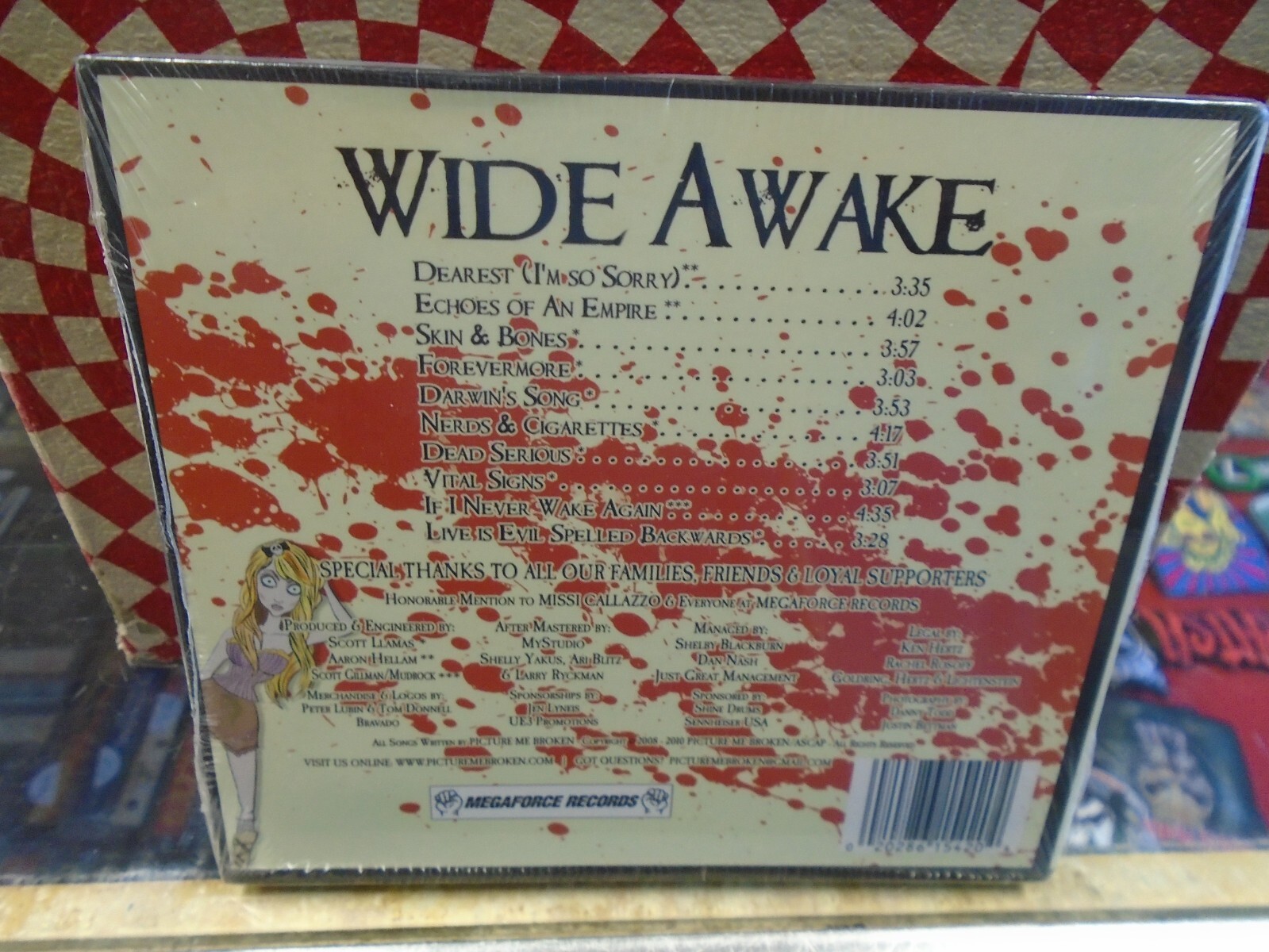 Wide Awake [Digipak] by Picture Me Broken (CD, Jul-2010, MRI Associated ...