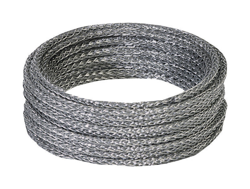 OOK 534636 6 ga. Galvanized Steel Braided Picture Wire 9 L ft. (Pack of ...
