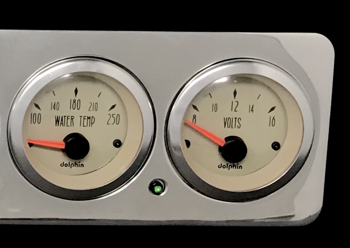 1941 1942 1943 1944 1945 1946 1947 1948 Chevy Car GPS 5 Gauge Dash ...