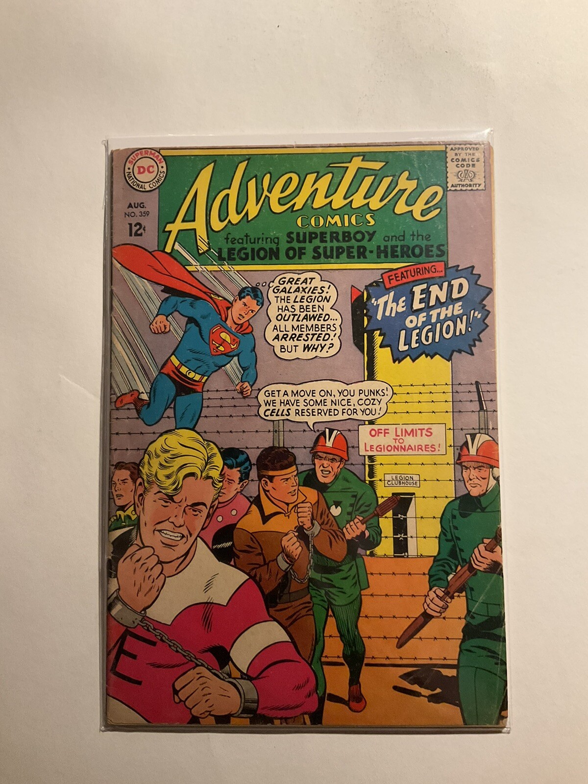 Adventure Comics 359 Fine- Fn- 5.5 Dc Comics | eBay