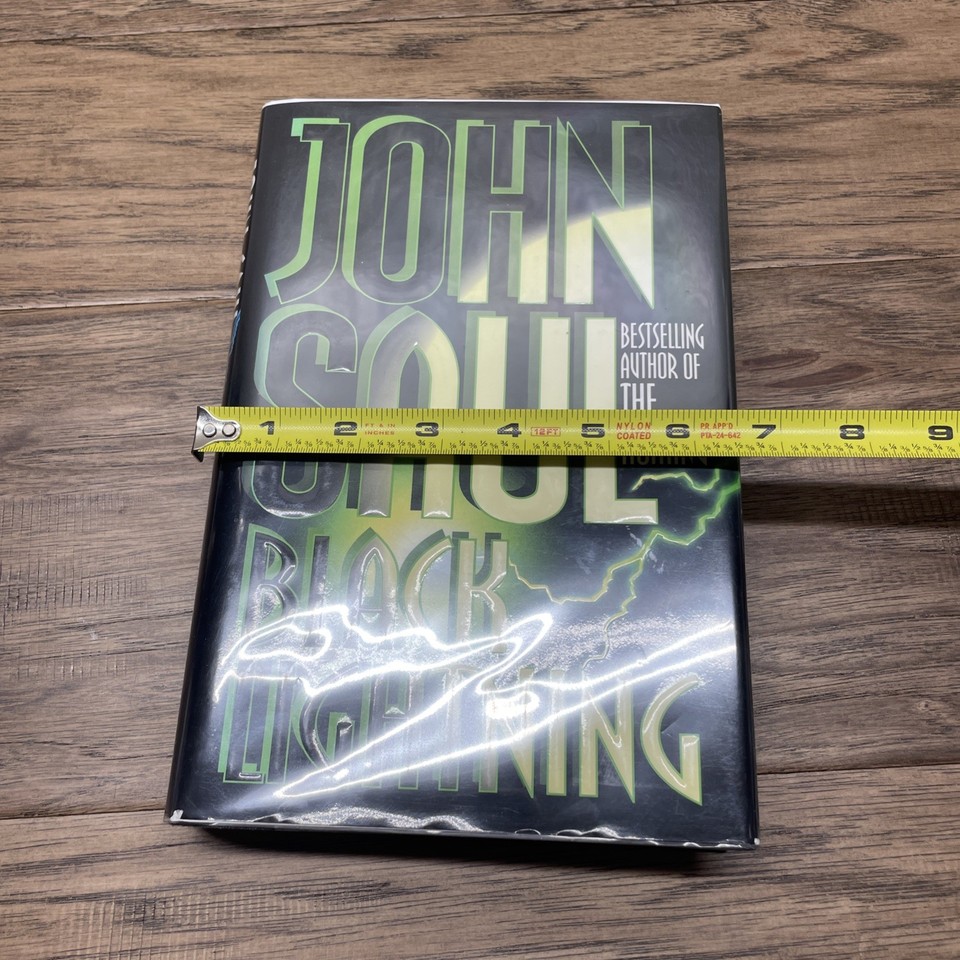 John Saul Black Lightning 1995 Signed First Edition Hardcover Novel ...