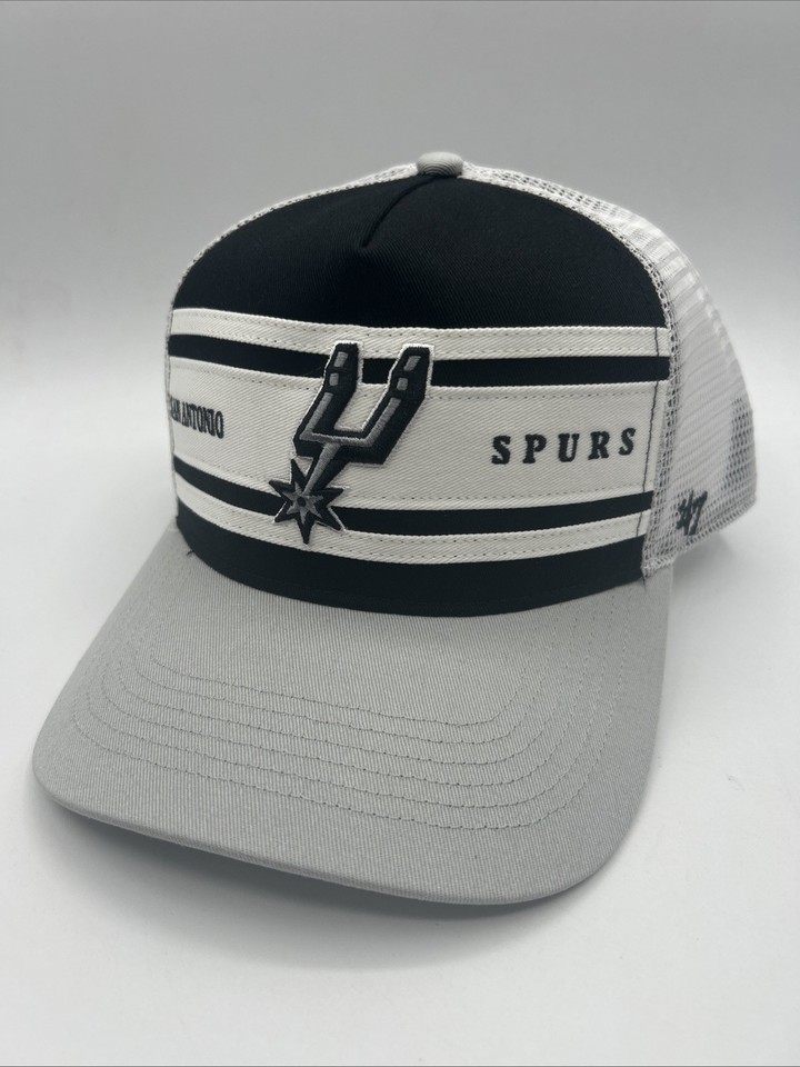 San Antonio Spurs Hat '47 "Double Team" Mesh Snapback Mystery Trucker ...