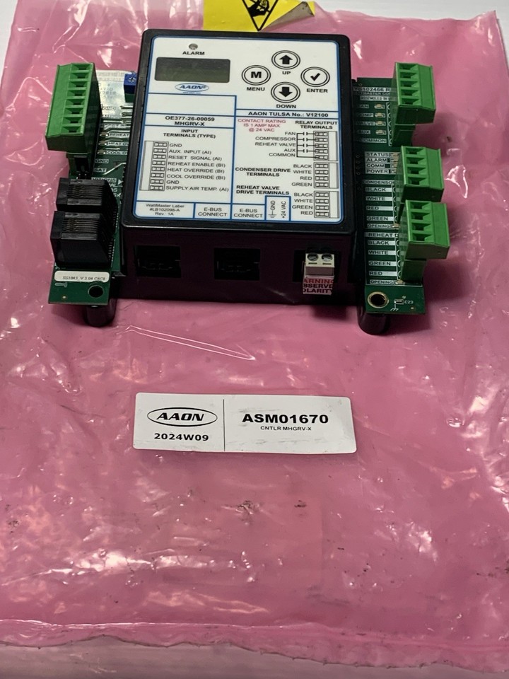 AAON ASM01670 24V MHGRV-X Controller | eBay