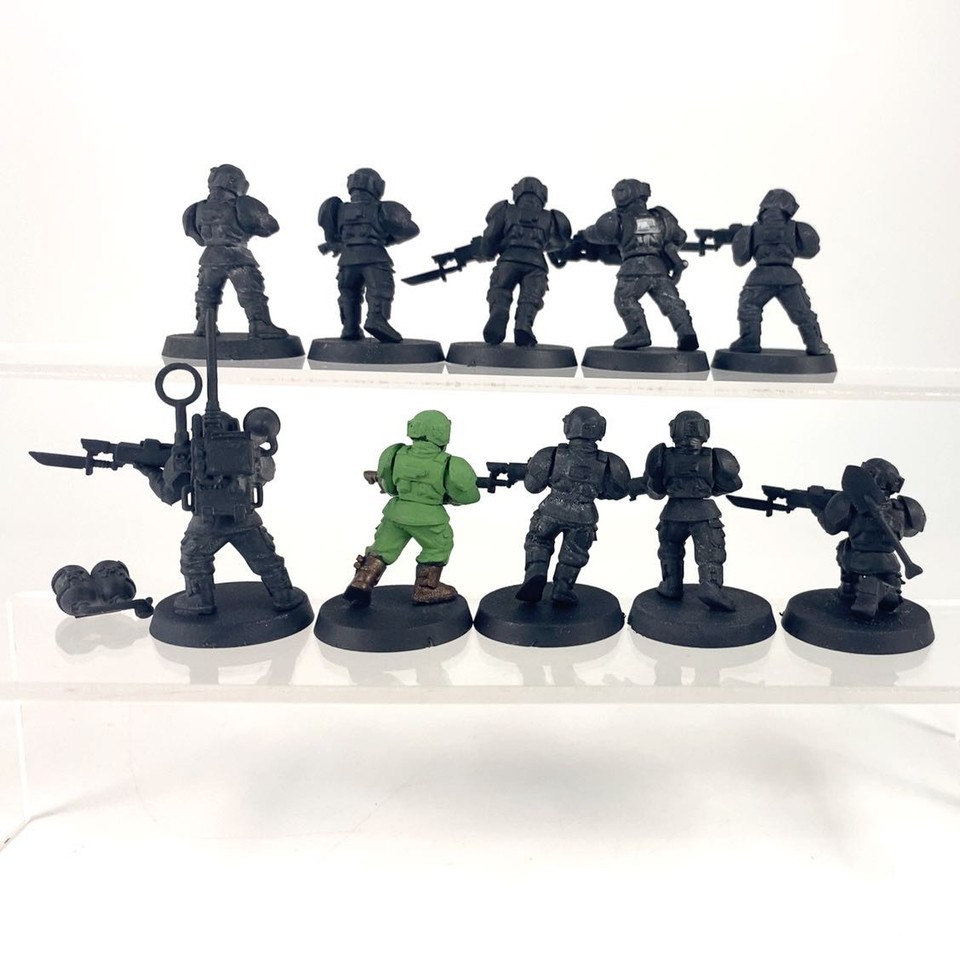 X10 Troops Of Bumper Cadienne Plastic Warhammer 40K P-00K3M | eBay