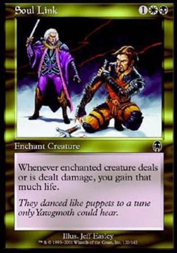 Soul Link -Foil Medium Play MTG Apocalypse | eBay