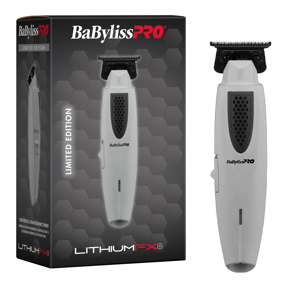 BaByliss PRO LithiumFX+ Cord/Cordless Ergonomic Clipper & Trimmer Combo ...