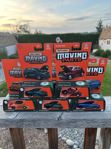 Matchbox Moving Parts Lot Of 5 NEW ALL DIFFERENT | eBay