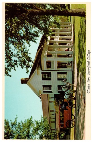 Clinton Inn Greenfield Village Dearborn Michigan Vintage Postcard | eBay