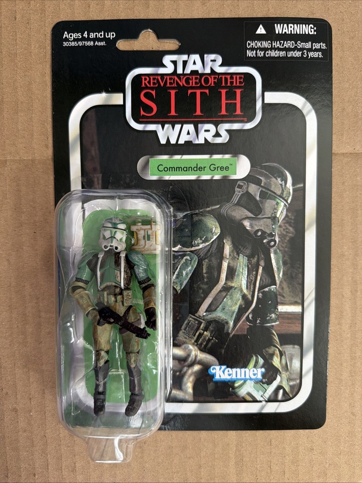 2011 Star Wars Vintage Collection Commander Gree VC43 MOC Figure 1st ...