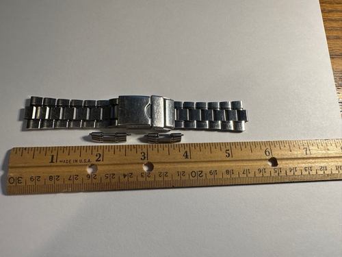 Authentic Tag Heuer Stainless Steel 20mm Watch Band | eBay