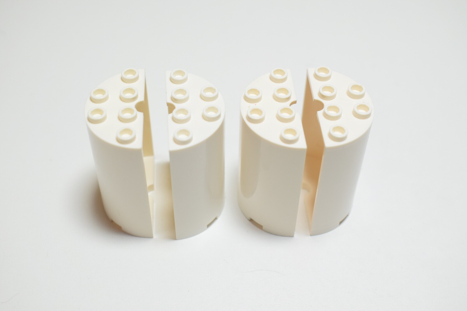 Lego 6259 6218 20430 Panel Cylinder Half 2x4x4 Select Colour Pack of 4 ...